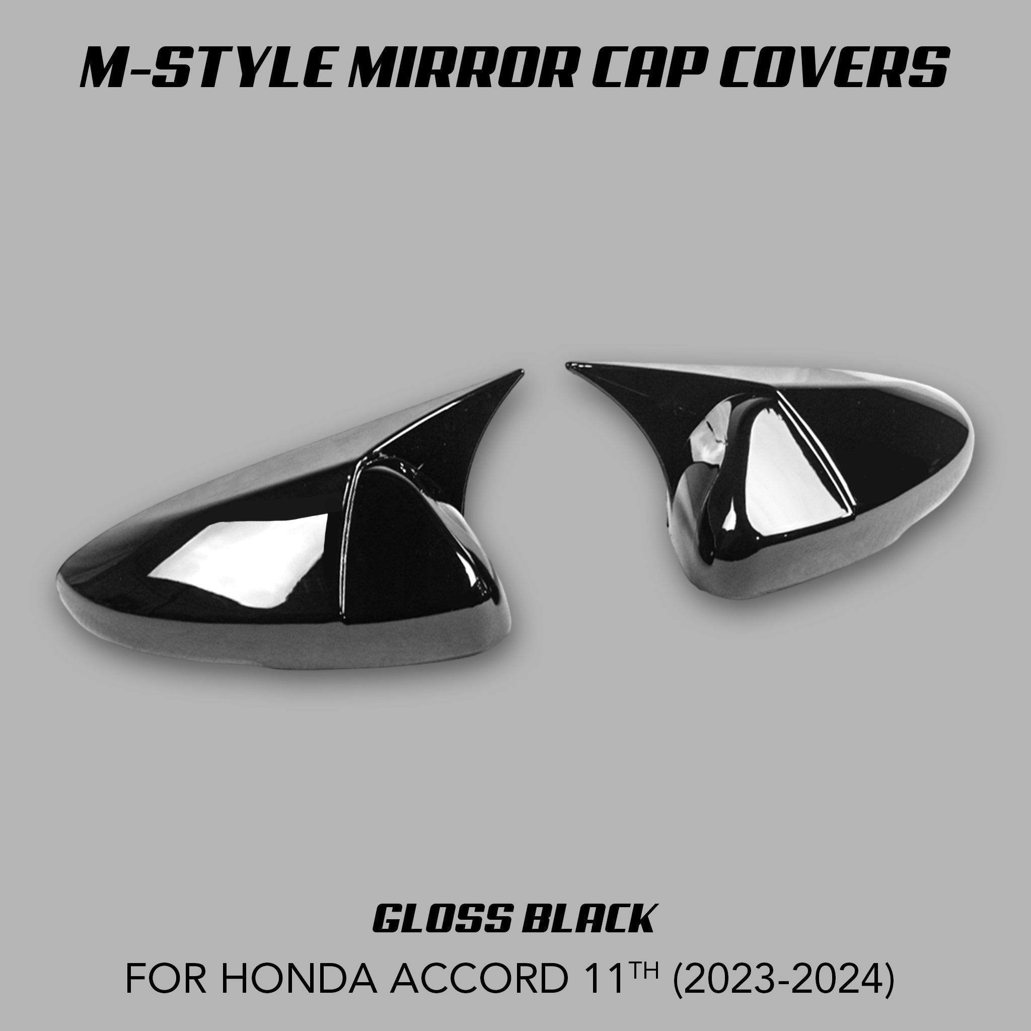 [ACCORD 2018-2026] M-STYLE MIRROR CAP COVERS – XGENAUTO
